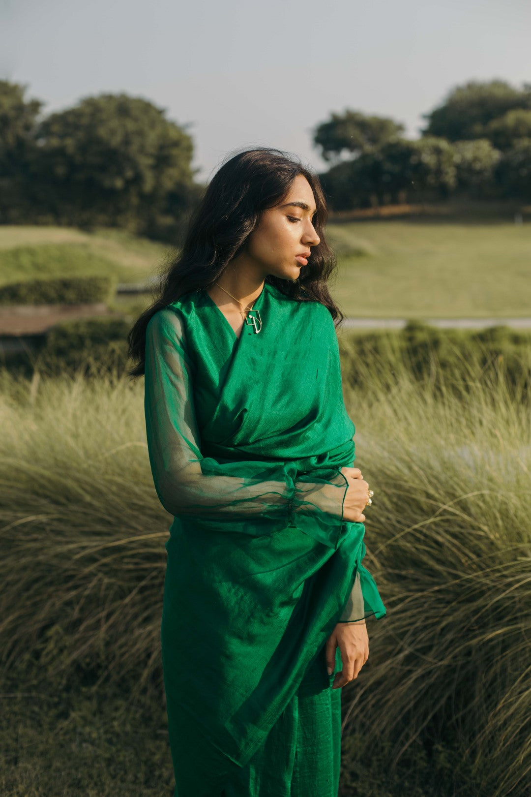 RAGA COCKTAIL SILK SAREE – SHIVANI BHARGAVA