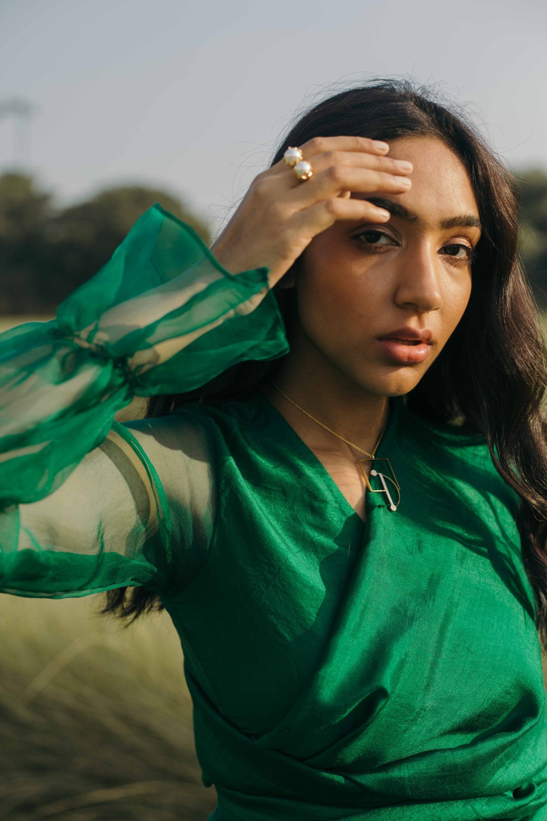 RAGA COCKTAIL SILK SAREE – SHIVANI BHARGAVA