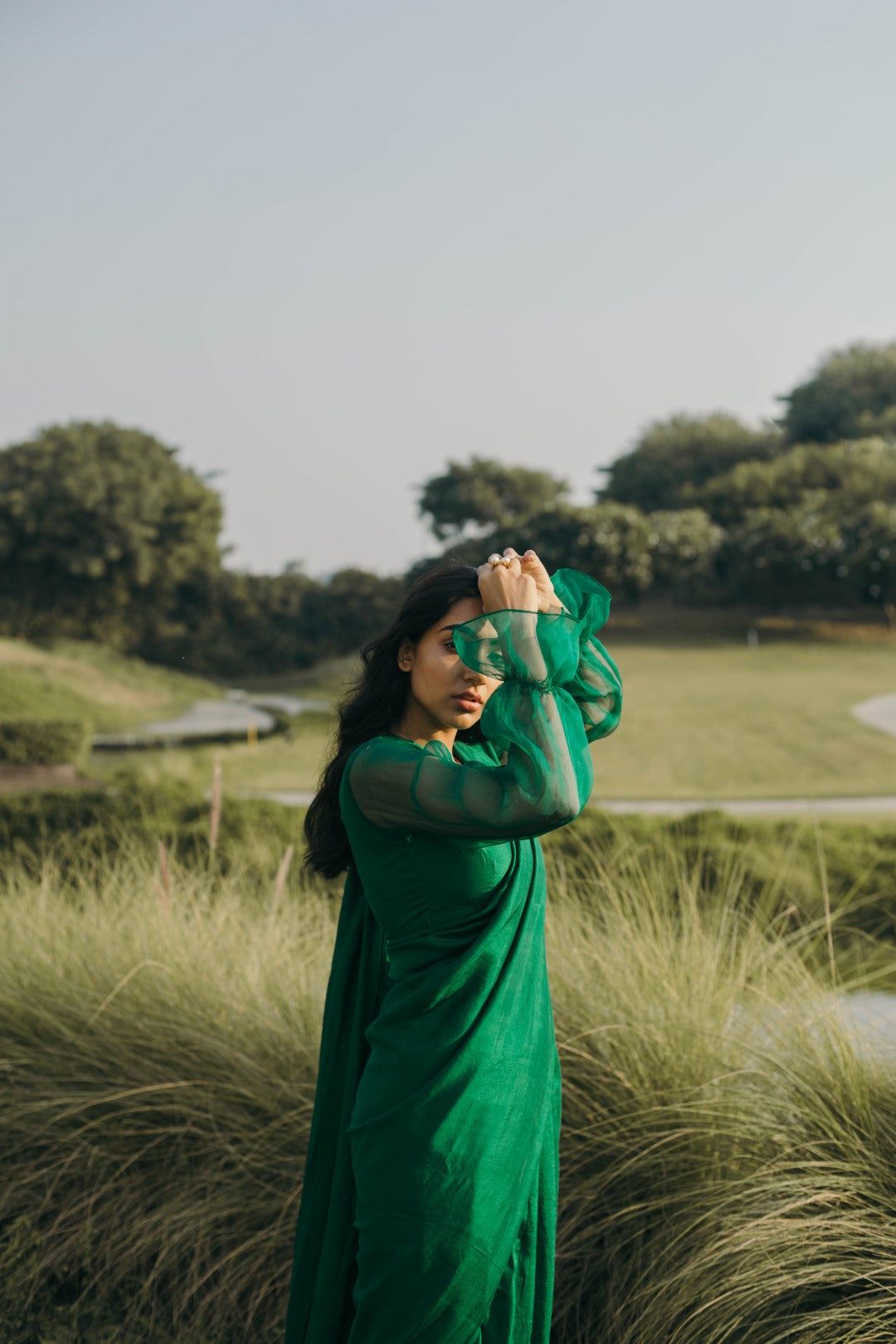 RAGA COCKTAIL SILK SAREE – SHIVANI BHARGAVA